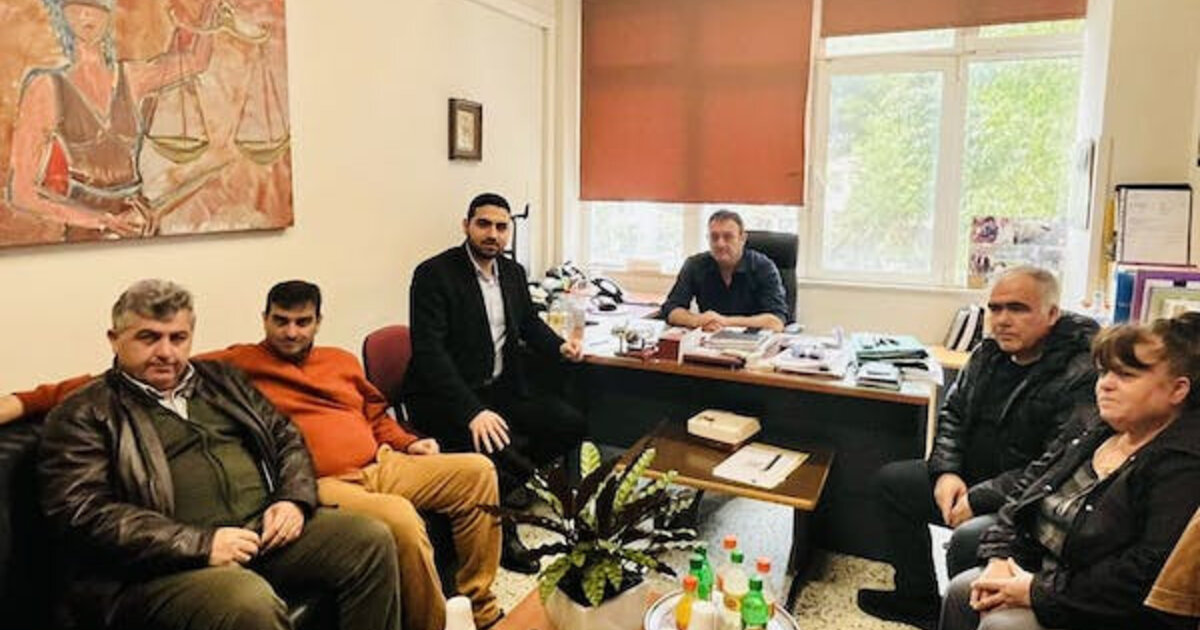 Με το σωματείο Ξενοδοχοϋπαλλήλων ο Κωνσταντίνος Κεφαλογιαννης ...