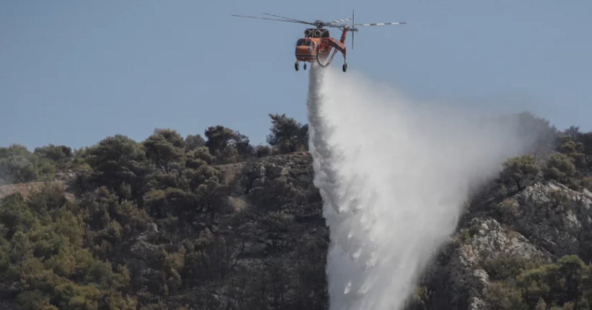 Θεσσαλονίκη: Οριοθετήθηκε η φωτιά στο ‘Αγιον ‘Ορος | Cretalive ειδήσεις