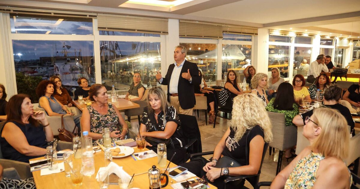 Εκδήλωση με… άρωμα γυναίκας για τον Νίκο Σκουλά | Cretalive ειδήσεις
