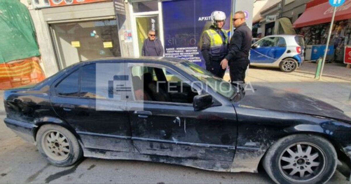 Πάρκαρε παράνομα, έβγαλε τις πινακίδες και πήγε... τσιπουράδικο ...